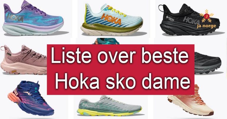 Hoka sko XXL - Den beste skoen for store føtter dame og herre