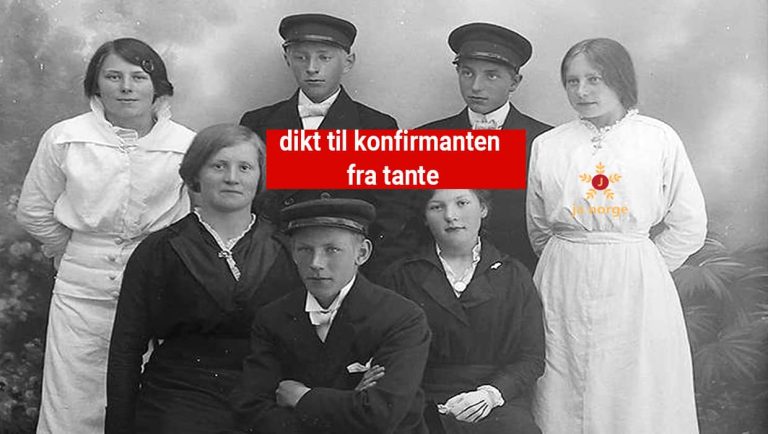 35 Vakre Dikt Til Konfirmanten Fra Gudmor