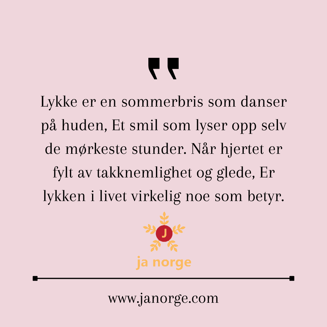 25 inspirerende dikt om lykke i livet: Glede, kjærlighet og takknemlighet