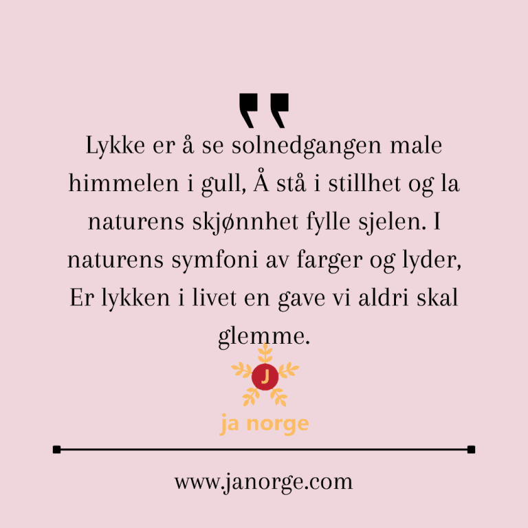 25 inspirerende dikt om lykke i livet: Glede, kjærlighet og takknemlighet