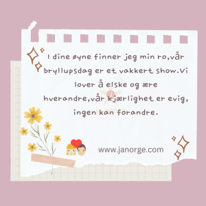 Magiske Dikt Bryllup Trygve Skaug - Ord som hyller kjærligheten