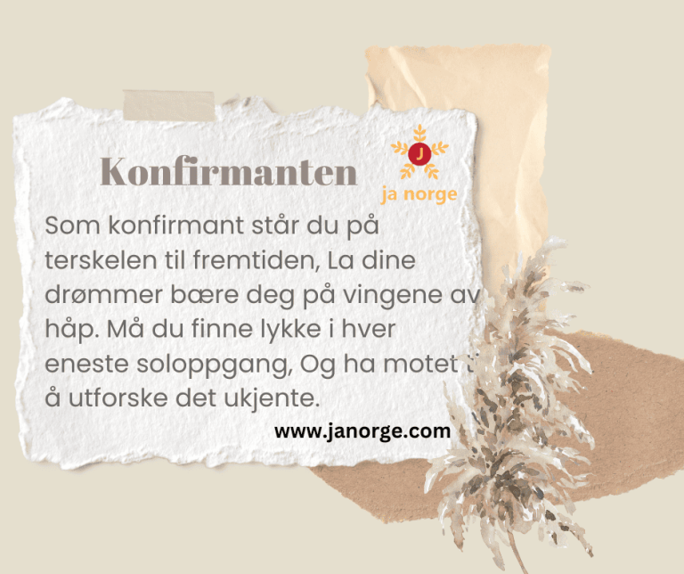 Dikt til konfirmanten - Inspirerende og hjertevarme ord for den ...