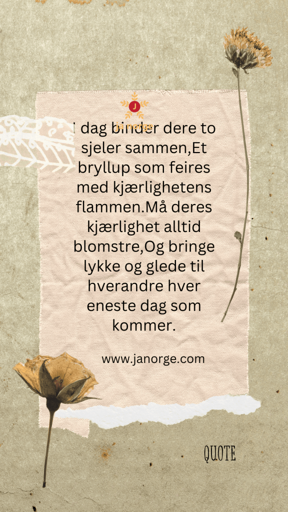 Unike Bryllupskort: Dikt Bryllup Kort. Uttrykk dine beste ønsker til ...