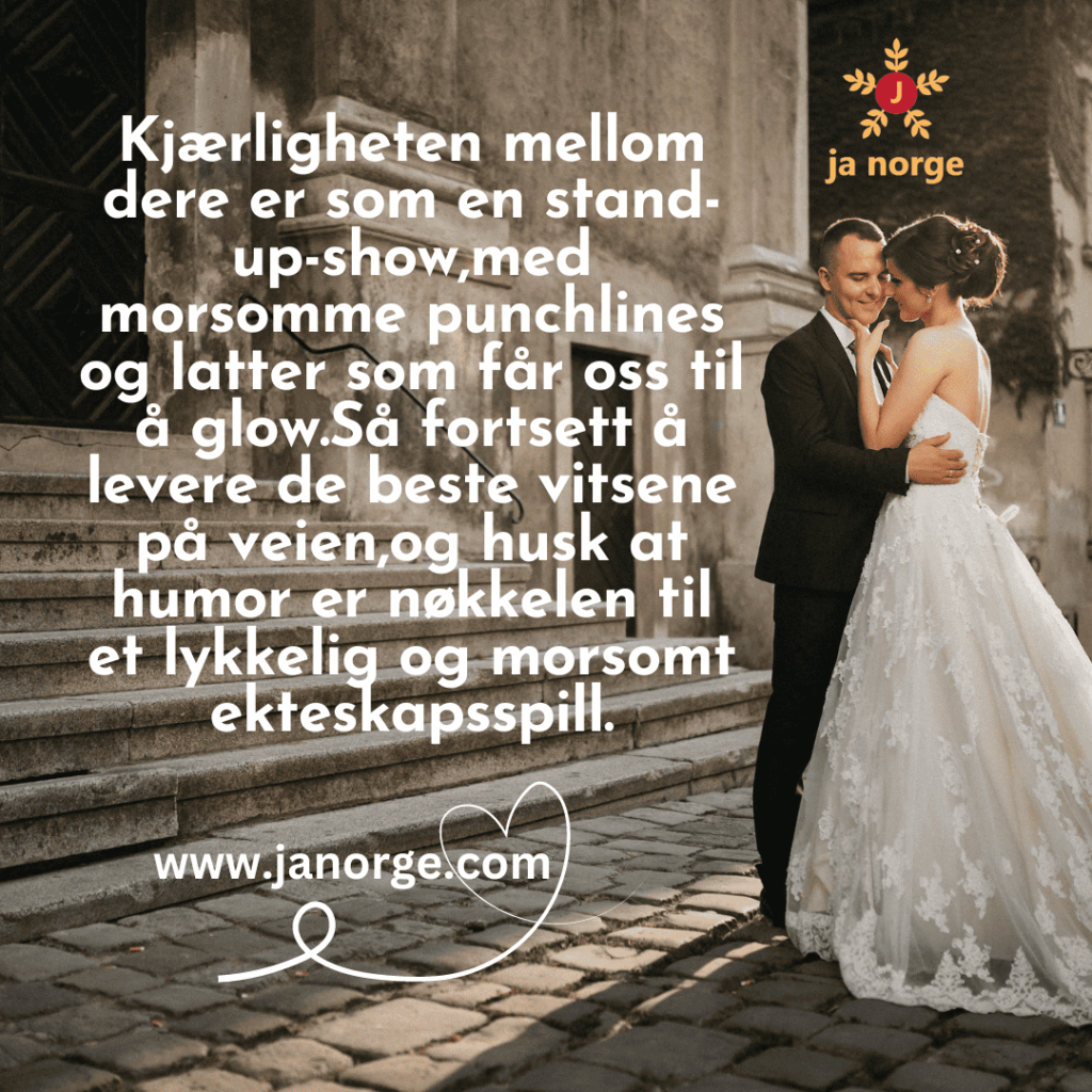 Dikt Bryllup Humor: Latter og Glede for Brudepar og Gjester